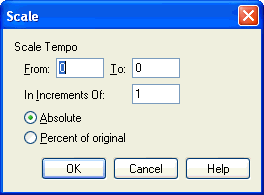 Scale - Tempo