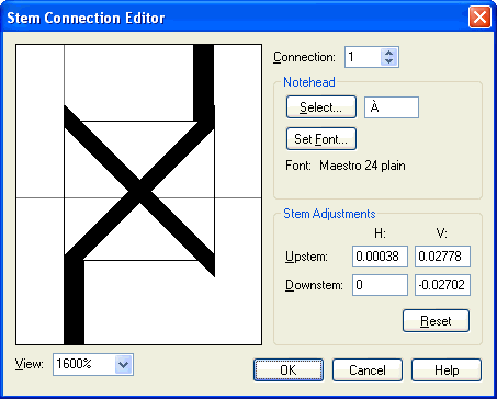 Stem Connection Editor