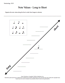 Worksheets: Terminology