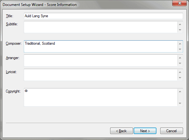 Using the Setup Wizard