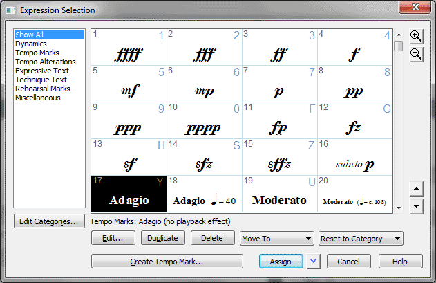 Adding tempo markings and dynamics