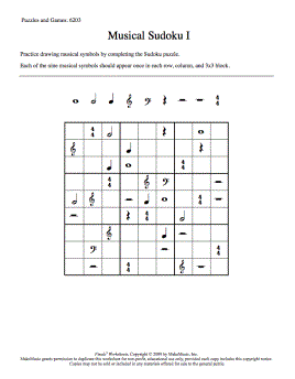 Worksheets: Puzzles