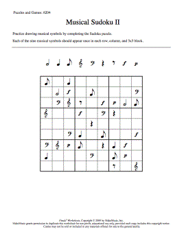 Worksheets: Puzzles