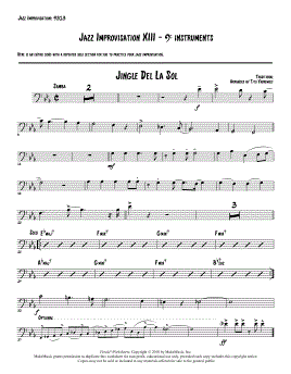Worksheets: Jazz and Improv
