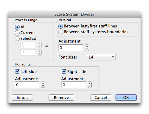 Score System Divider Plug-in