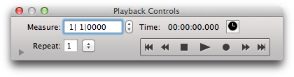 Playback Controls