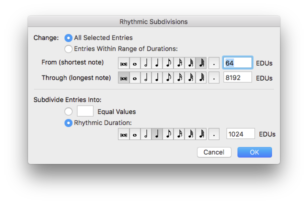 Rhythmic Subdivisions Plug-in
