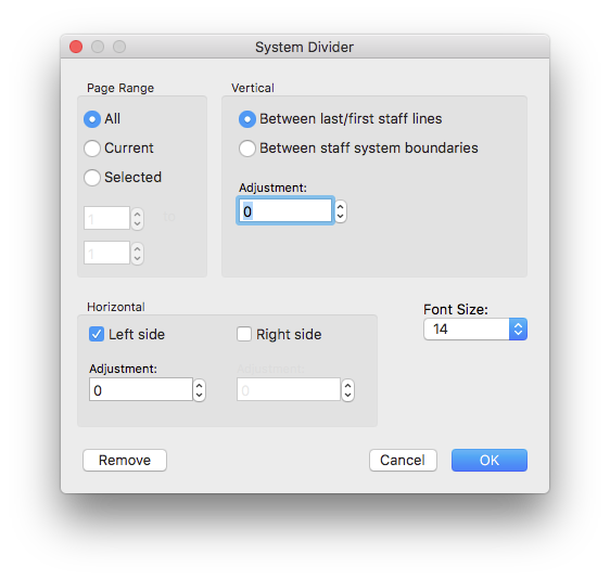 Score System Divider Plug-in