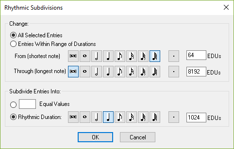 Rhythmic Subdivisions Plug-in